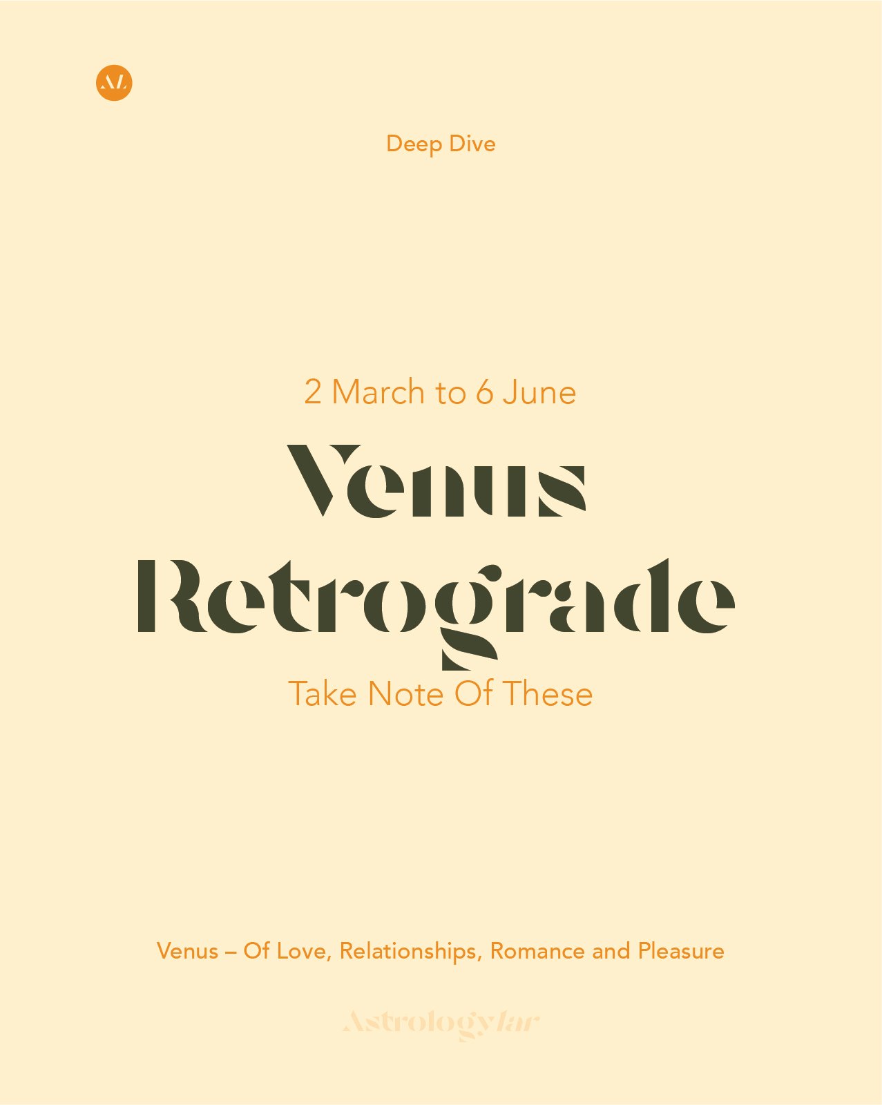Venus Retrograde for All Rising Signs (2 March to 6 June 2025 ...
